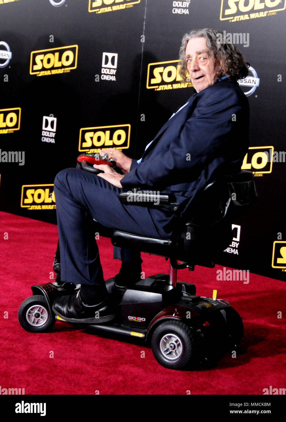 Hollywood, California, USA. 10th May, 2018. Actor Peter Mayhew attends ...