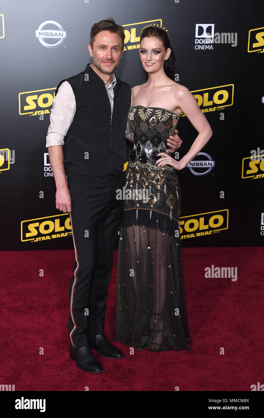 Hollywood, California, USA. 10th May, 2018. Chris Hardwick and Lydia ...
