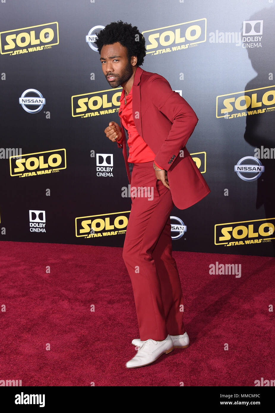 Hollywood, California, USA. 10th May, 2018. Donald Glover arrives for ...