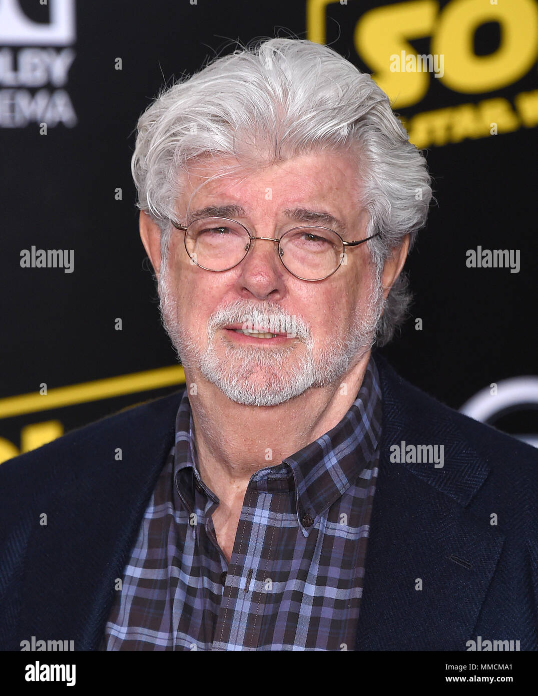 Hollywood, California, USA. 10th May, 2018. George Lucas arrives for ...