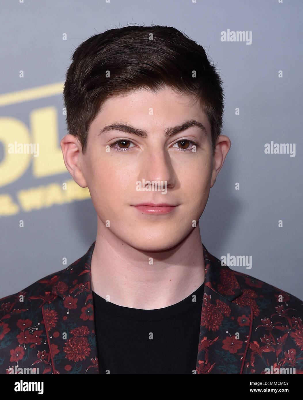 Hollywood, California, USA. 10th May, 2018. Mason Cook arrives for the ...