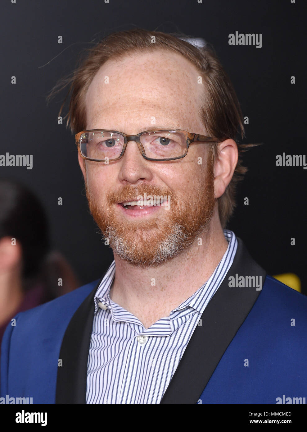 Hollywood, California, USA. 10th May, 2018. Ptolemy Slocum arrives for ...