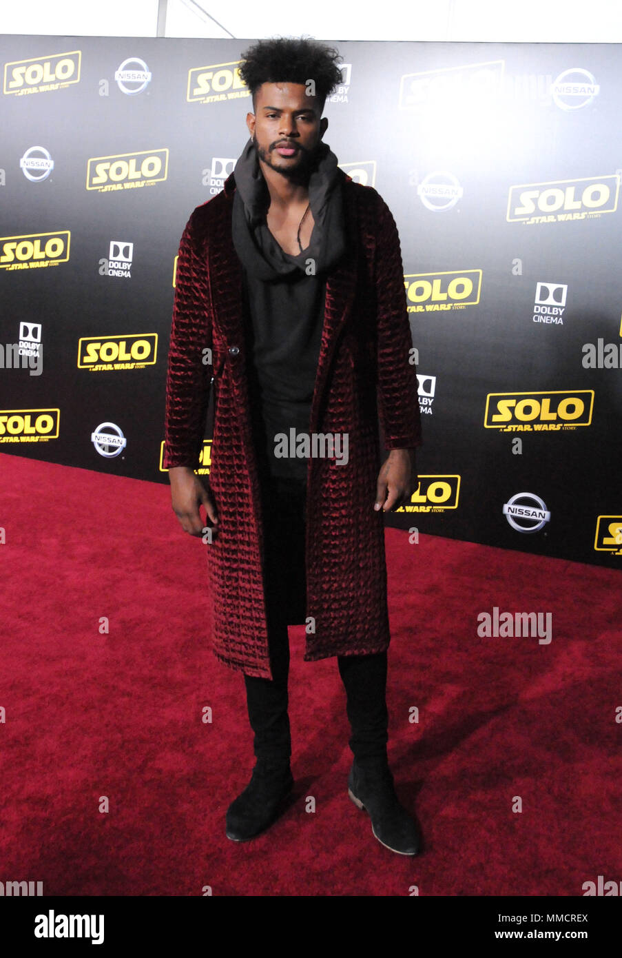 Hollywood, California, USA. 10th May, 2018. Actor Trevor Jackson ...