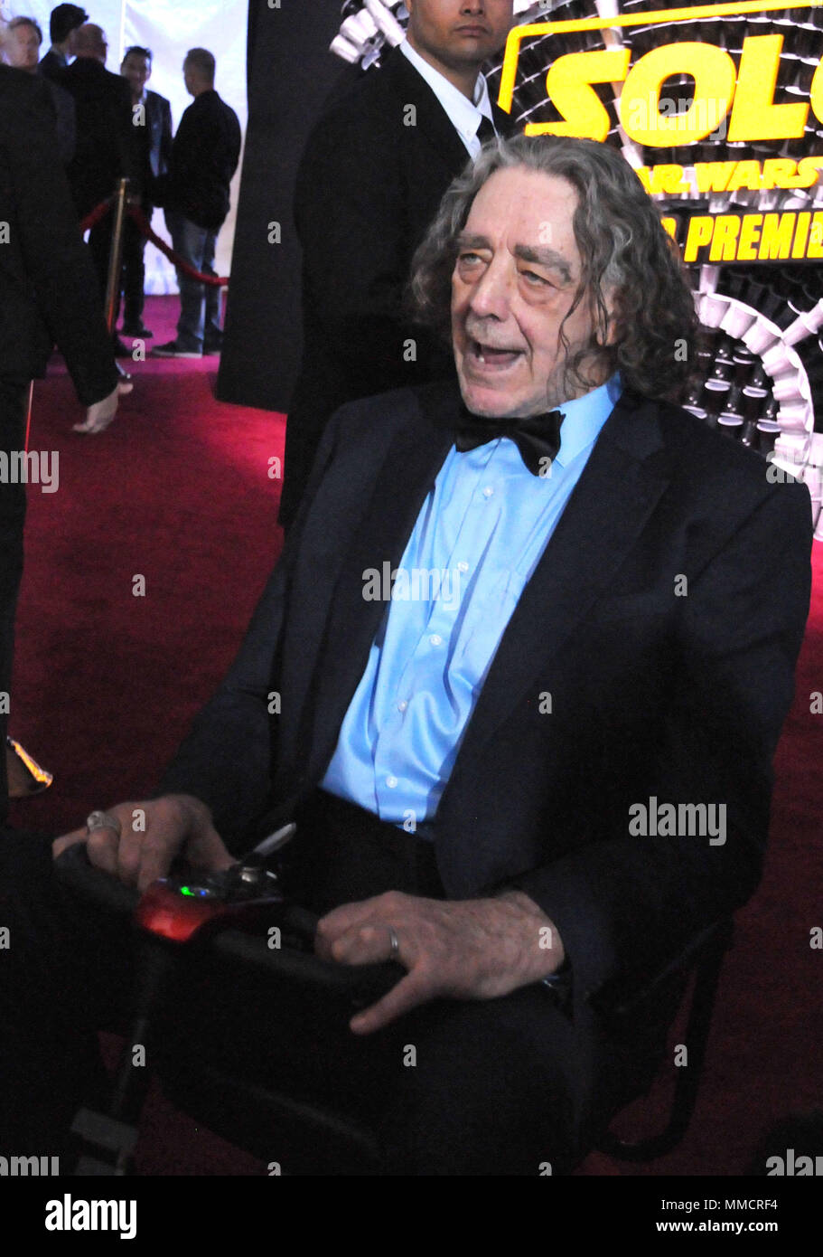 Hollywood, California, USA. 10th May, 2018. Actor Peter Mayhew attends ...