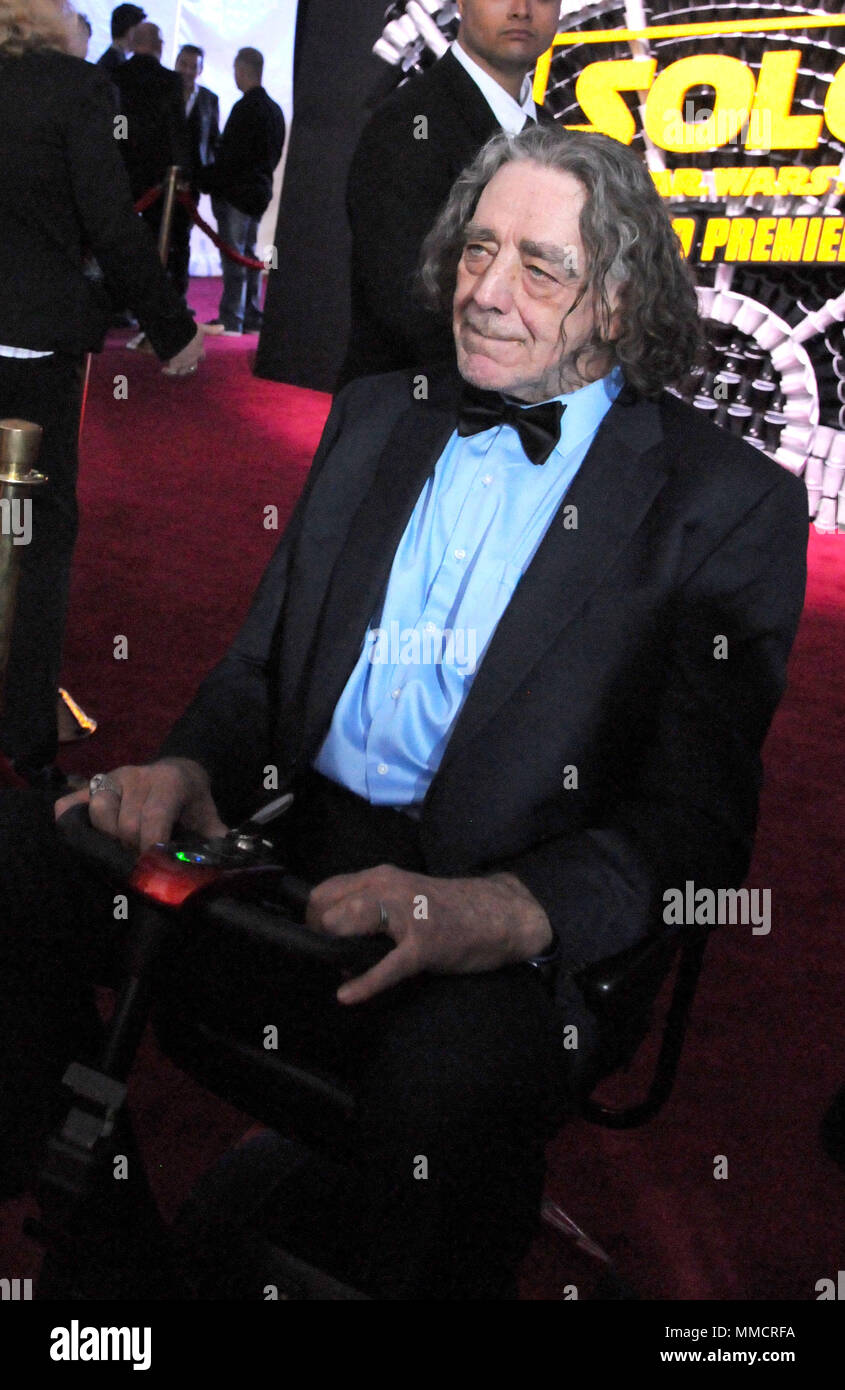 Hollywood, California, USA. 10th May, 2018. Actor Peter Mayhew attends ...