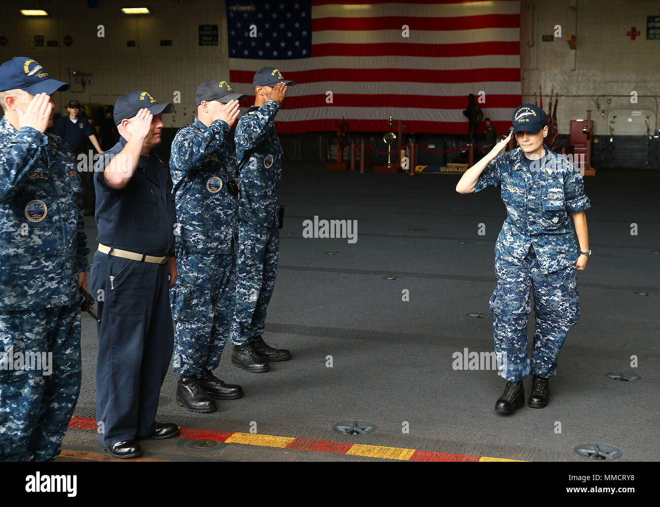 NORFOLK, Va. (Oct. 13, 2017) -- Senior Chief Hospital Corpsman Natalie ...