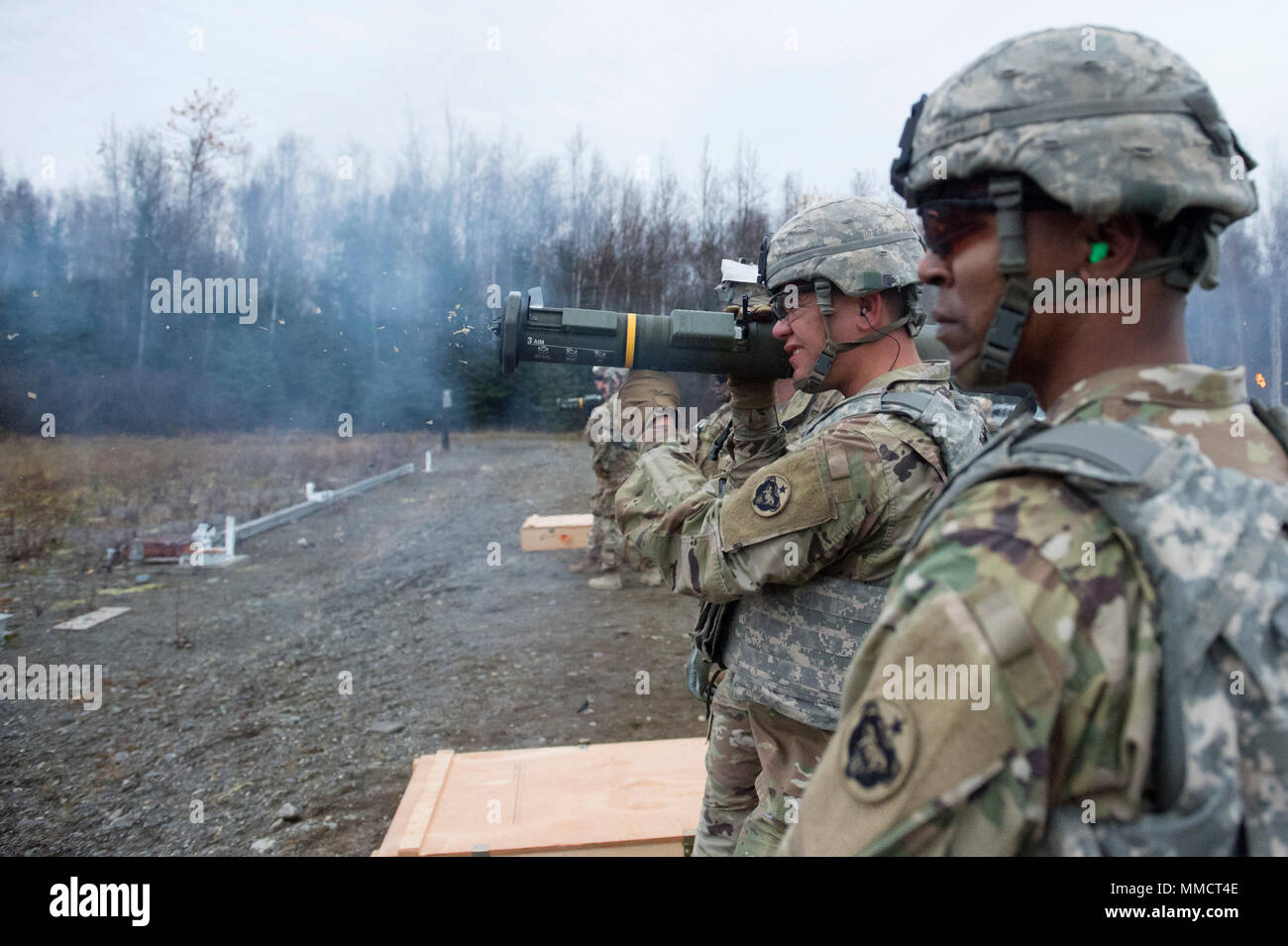 Army Spc Chevy Yockman 2nd Right Assigned To The 109th