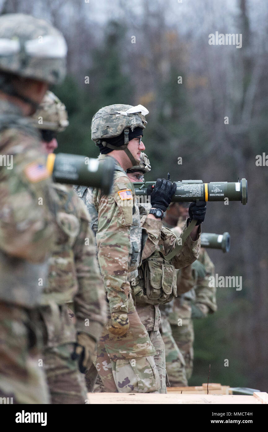 Soldiers assigned to the 109th Transportation Company, 17th Combat ...