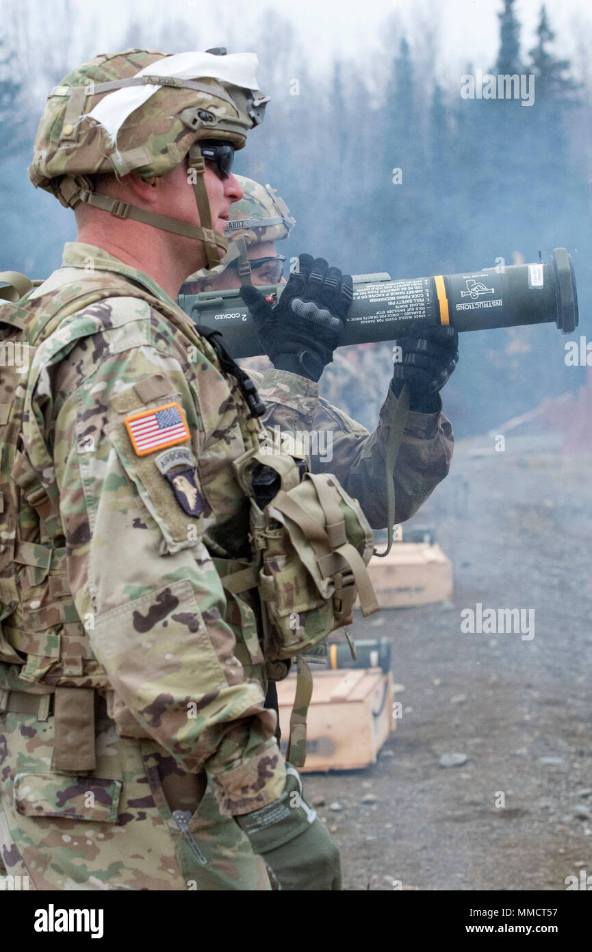 Soldiers assigned to the 109th Transportation Company, 17th Combat ...