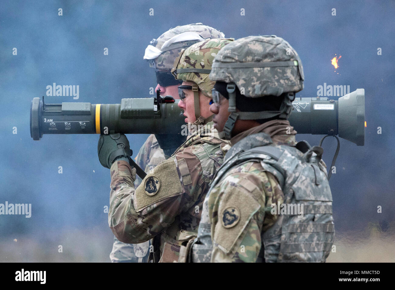 M136e1 at4 cs confined space light anti armor weapon hi-res stock ...