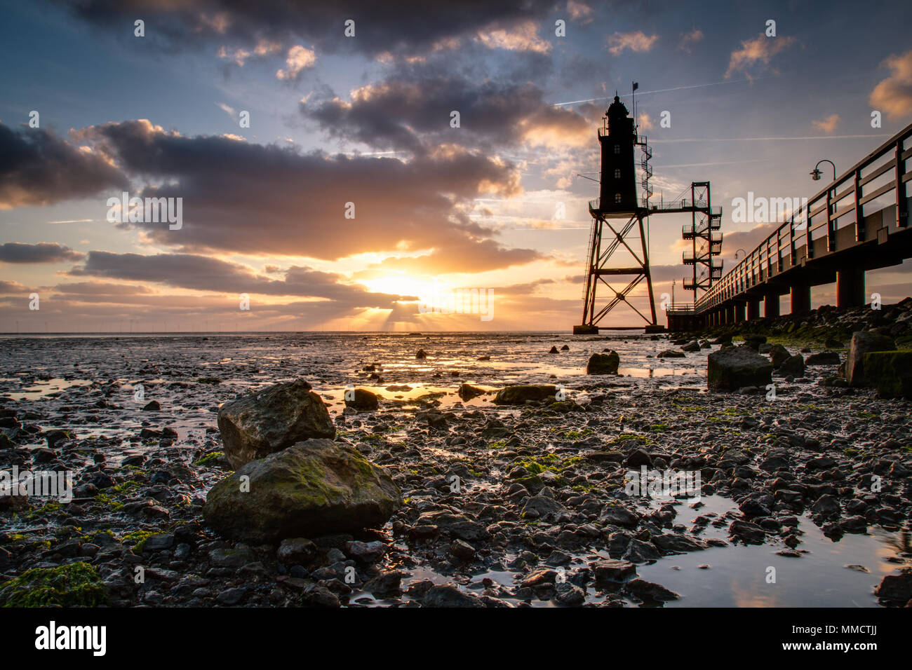 Historic stone lighthouse hi-res stock photography and images - Alamy