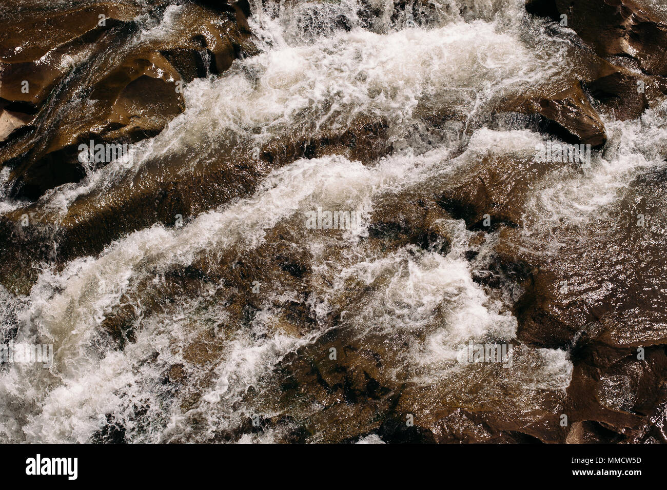 Mountain river, water rapids, waterfall Stock Photo - Alamy
