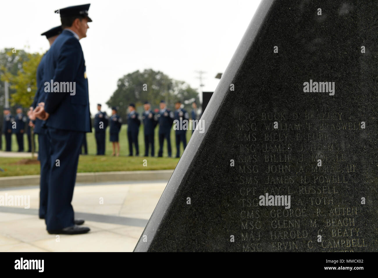 U.S. Air Force Col. Michael T. Gerock, commander of the 145th Airlift ...