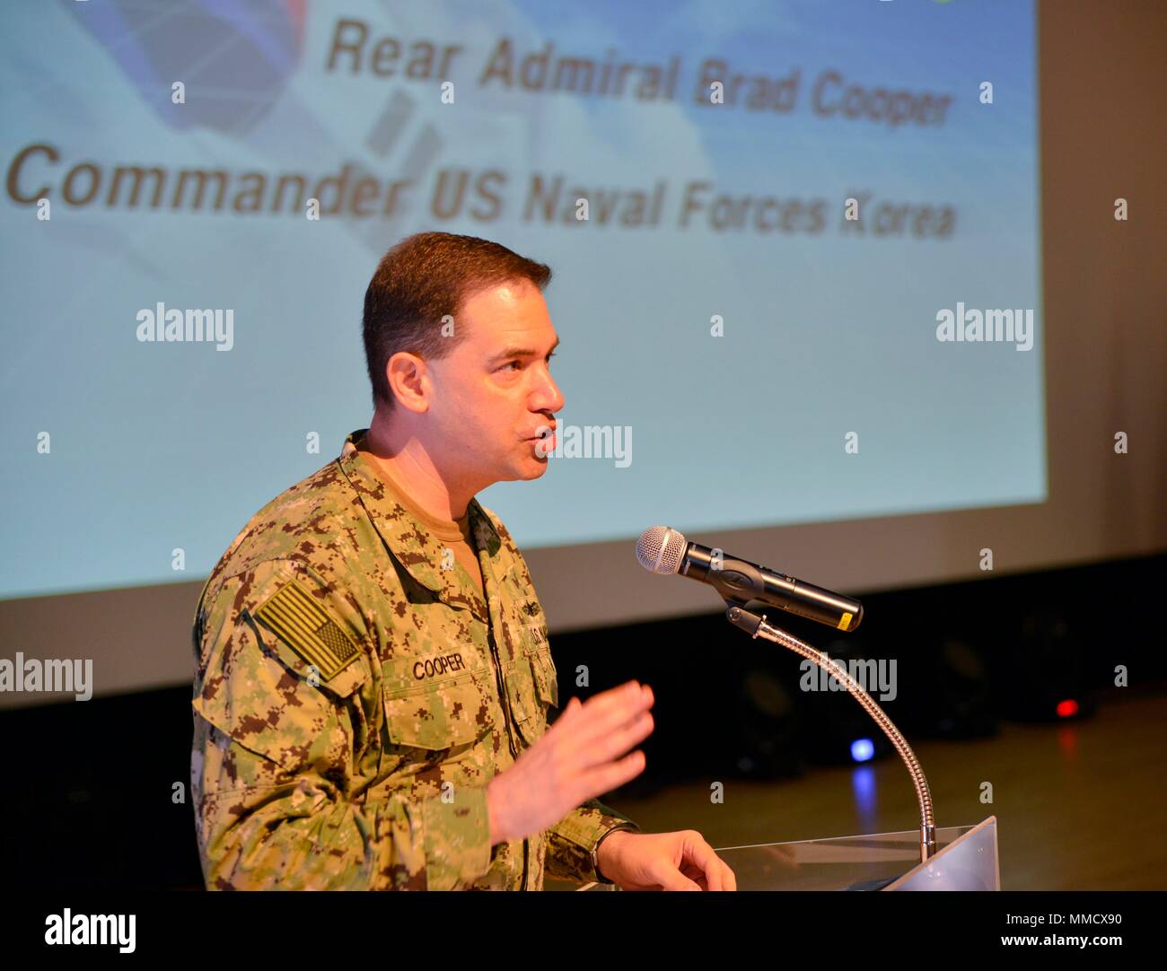 171012-N-TB148-052 BUSAN, Republic of Korea (Oct. 12, 2017) Rear Adm ...