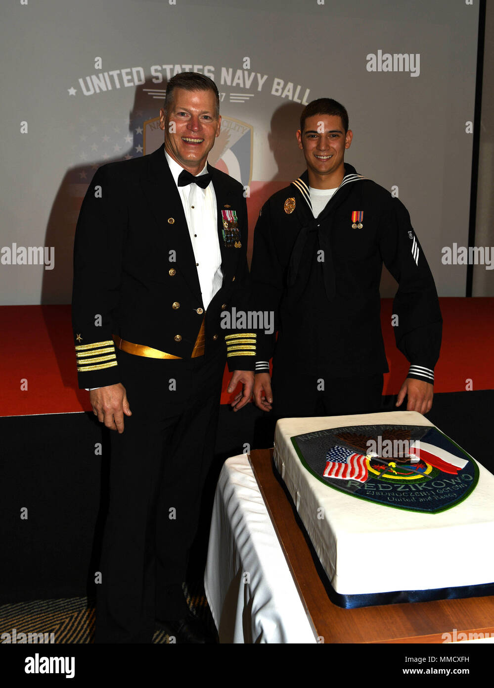 USTKA, Poland (Oct. 14, 2017). Capt. Rick Gilbert, commanding officer ...