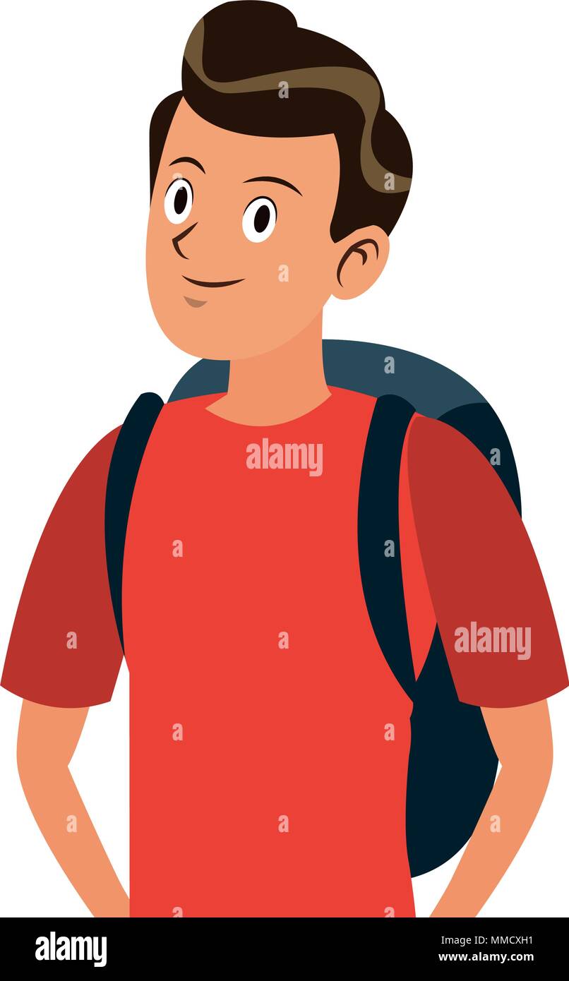 Male tourist cartoon Stock Vector Image & Art - Alamy