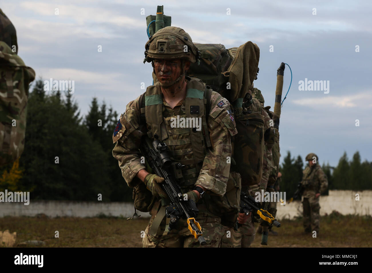 British led allied army patrol hi-res stock photography and images - Alamy