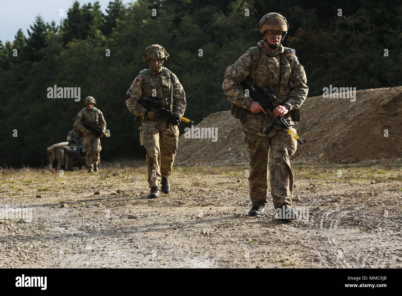 British led allied army patrol hi-res stock photography and images - Alamy