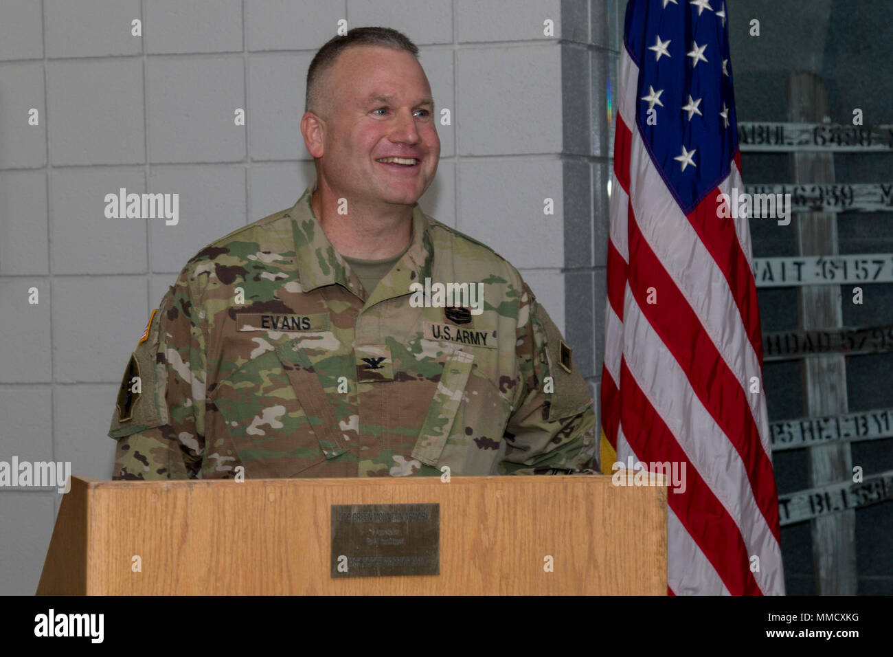 U.S. Army Col. Chris Evans, Joint Force headquarters, Vermont National ...