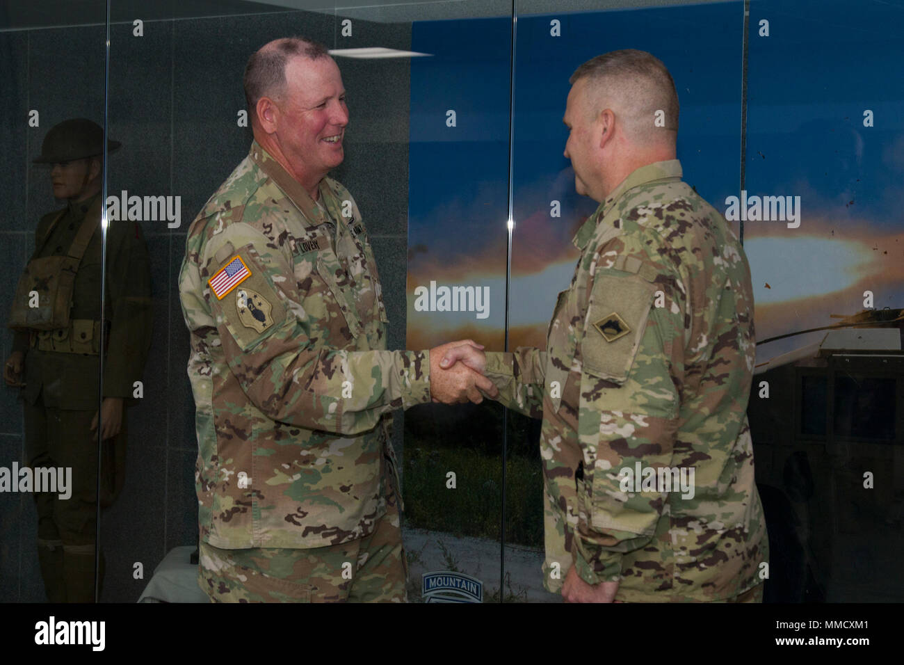 U.S. Army Brig. Gen. Mark Lovejoy, Joint Force Headquarters, Vermont ...