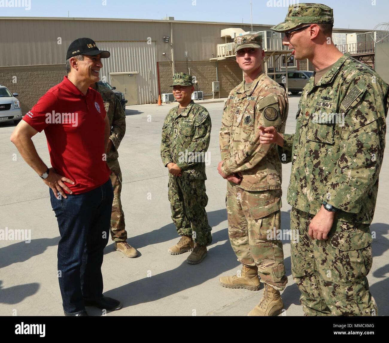 Congressman Darrell Issa visits military constituents assigned to ...