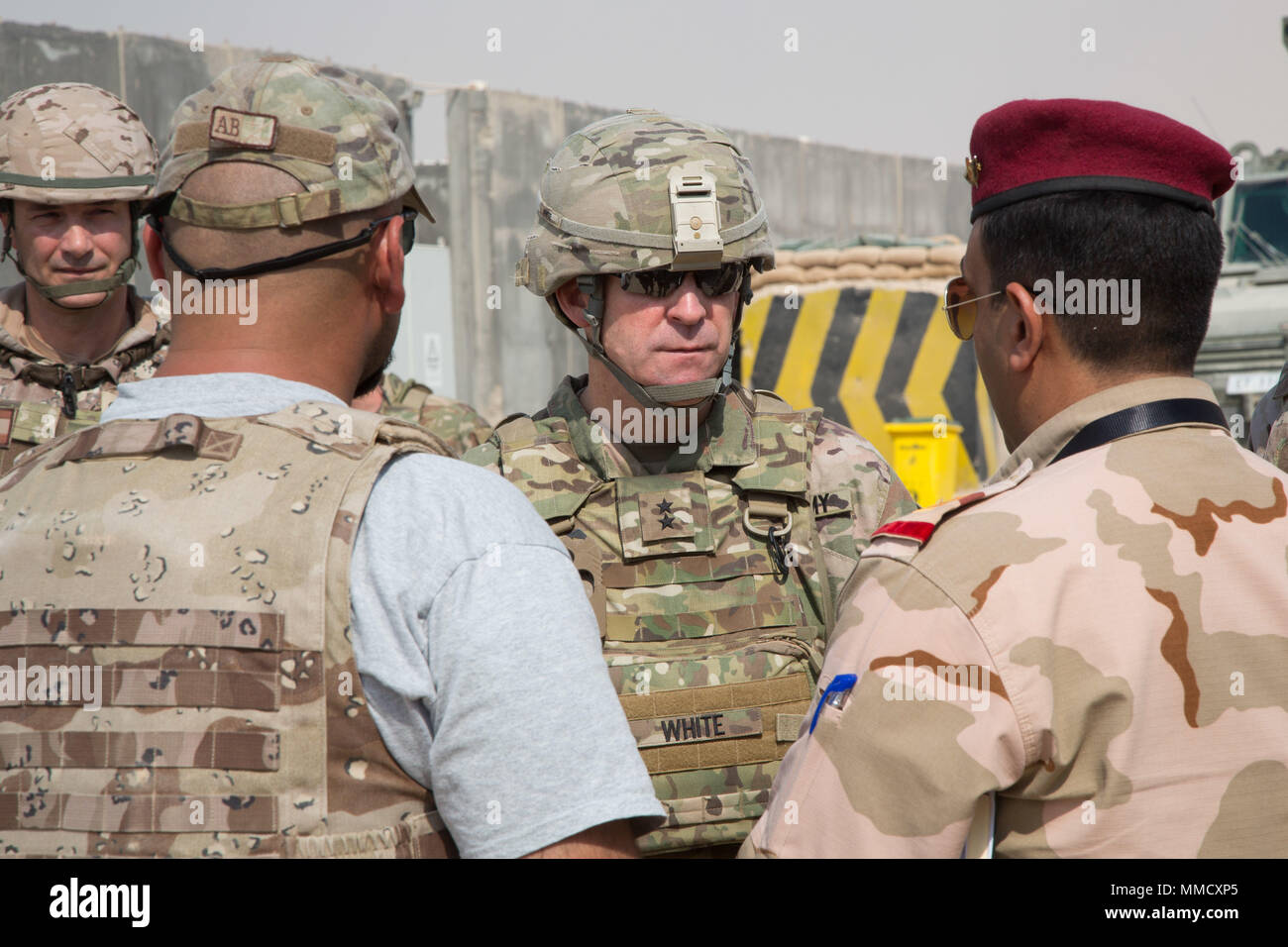 Maj. Gen. Robert White, Commander of Combined Joint Land Forces ...