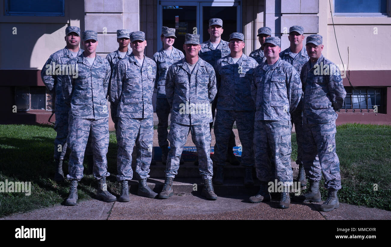Members of the 26th Operations Weather Squadron pose for a group photo ...