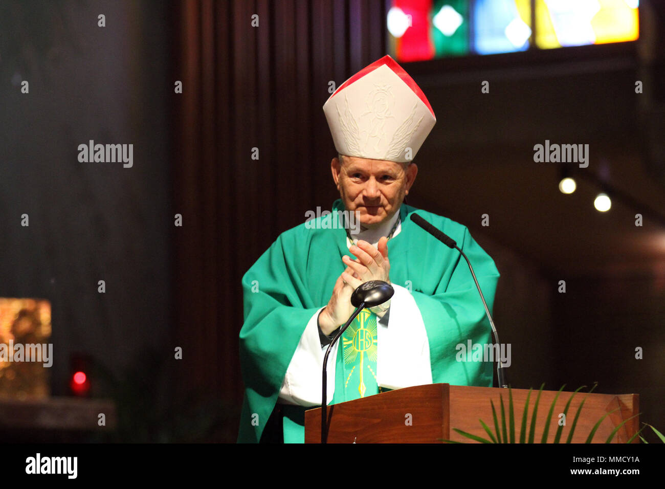 Bishop Robert F. Vasa, bishop of the Diocese of Santa Rosa, California ...