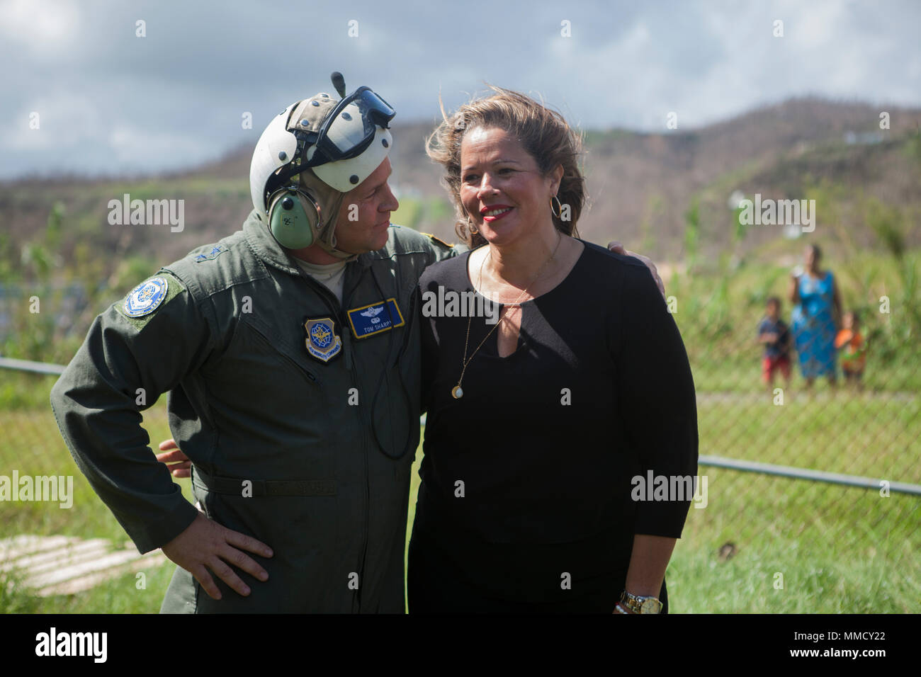 Maj. General Thomas Sharpy, Vice Commander with Air Mobility Command ...
