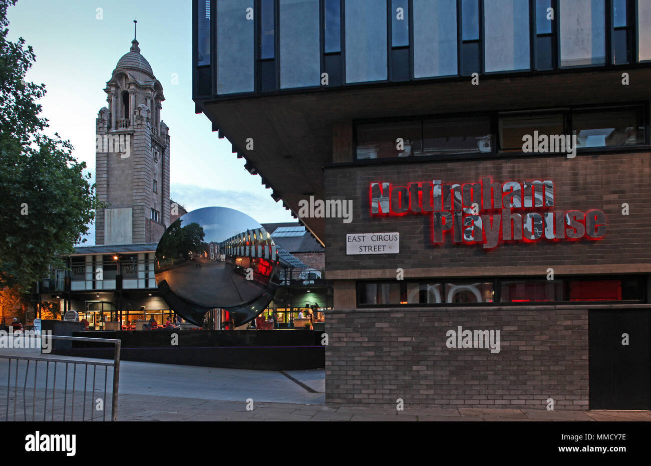 Nottingham Playhouse, Nottingham City Centre Stock Photo - Alamy