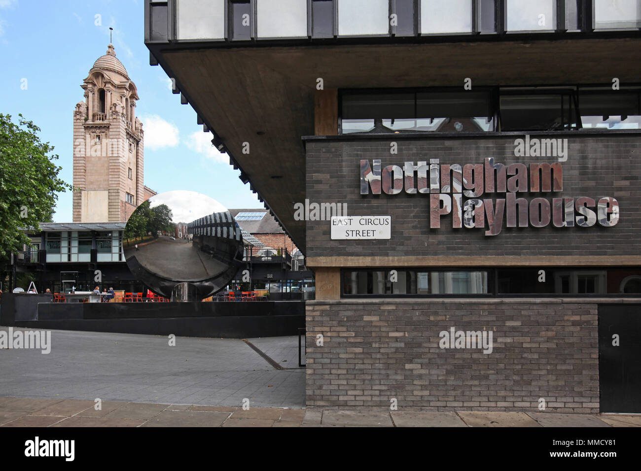 Nottingham Playhouse, Nottingham City Centre Stock Photo - Alamy