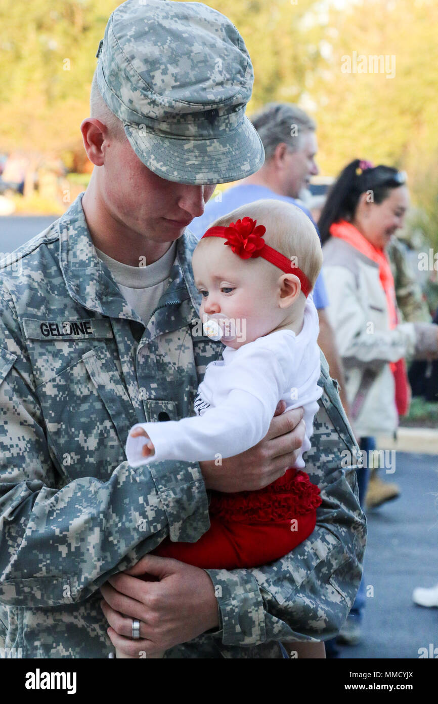 Spc. Christopher Geldine, a military police officer with the 323rd ...