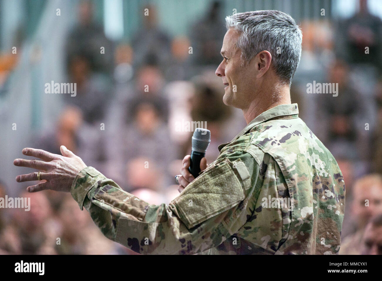 U.S. Air Force Col. Charles Henderson, commanding officer of the 621st ...