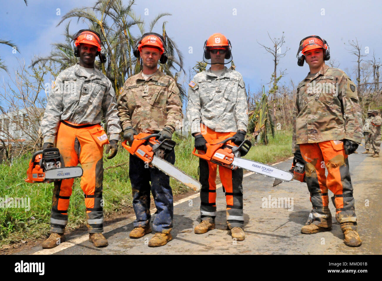 Spcs. Darius Gleaton and Kenneth Richardson, along with Cpl. William ...