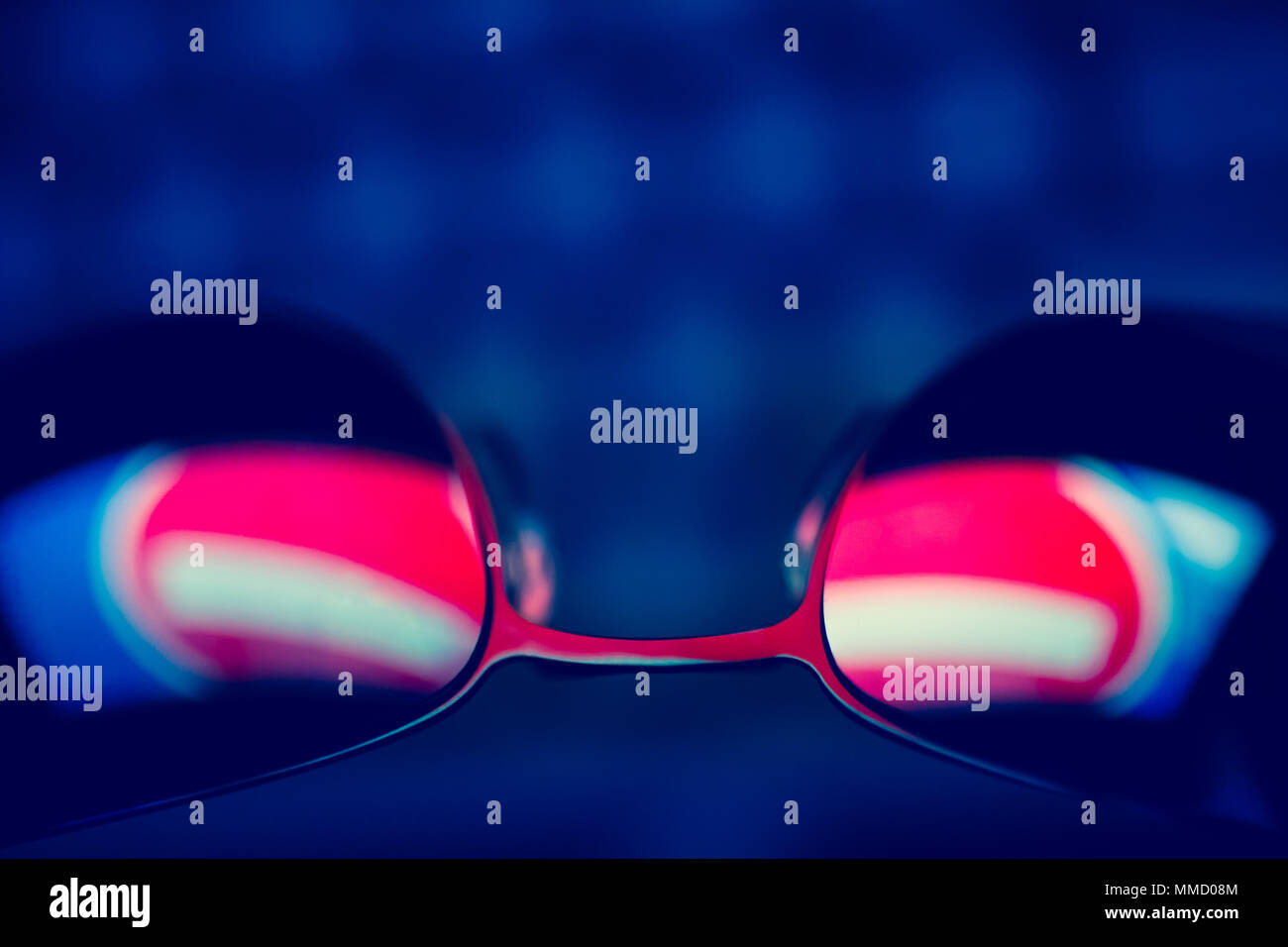 Computer reflection glasses hacker hi-res stock photography and images ...