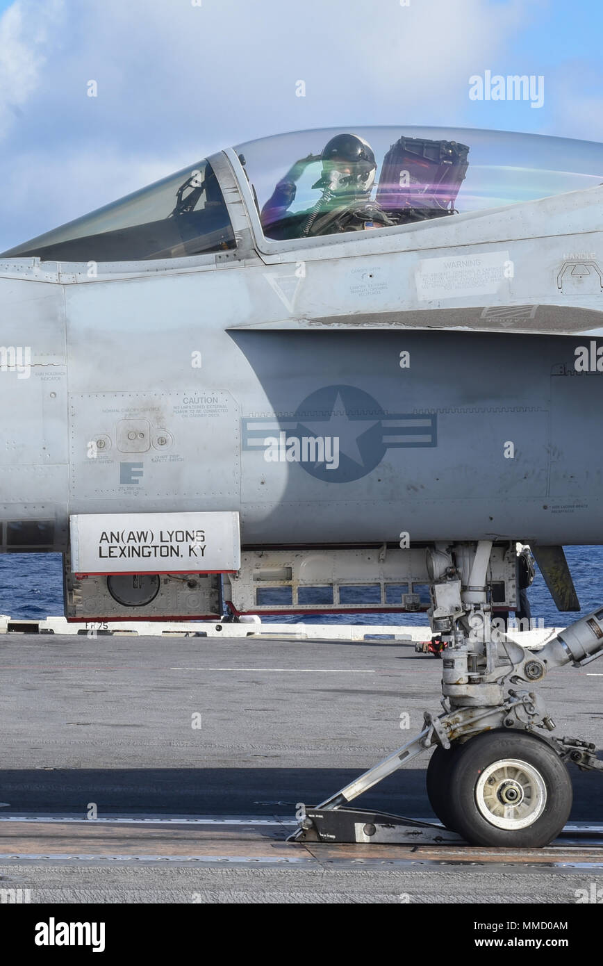 171013-N-NQ487-559 ATLANTIC OCEAN (Oct. 13, 2017) Lt. Alex Mensing ...