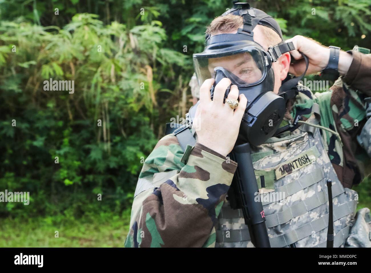 1st Lt. McIntosh with 1st Battalion, 1st Air Defense Artillery Regiment ...