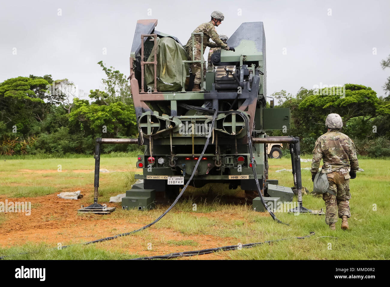 Soldiers with 1st Battalion, 1st Air Defense Artillery Regiment, 94th ...
