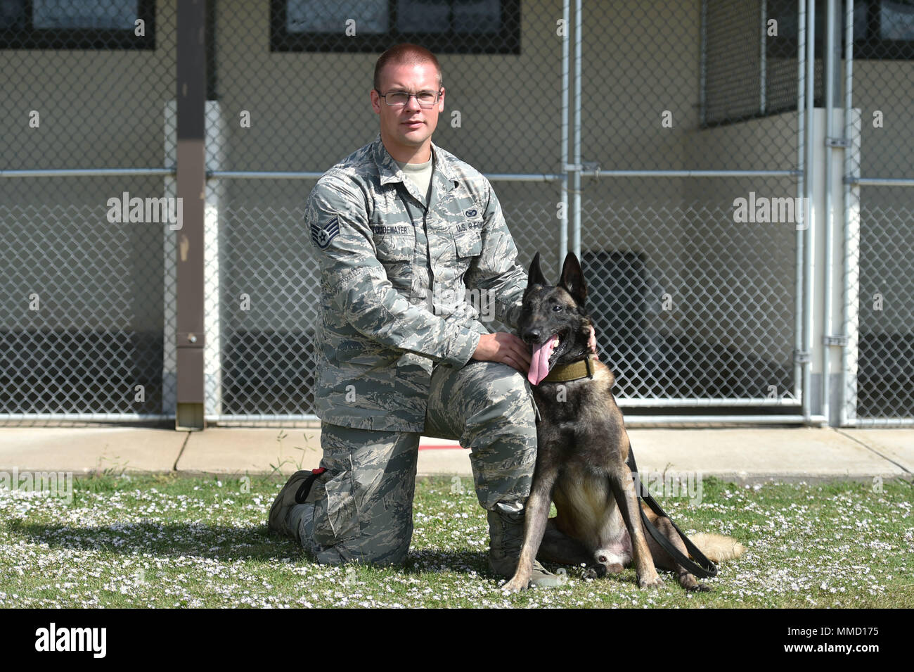 U.S. Air Force Staff Sgt. Cory Stoudemayer, 97th Security Forces ...