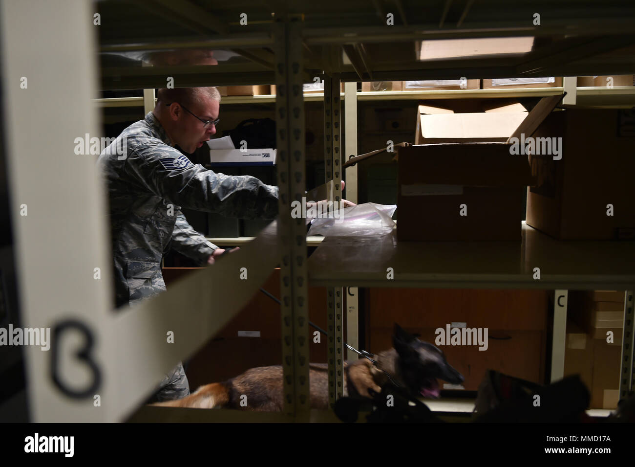 U.S. Air Force Staff Sgt. Cory Stoudemayer, 97th Security Forces ...