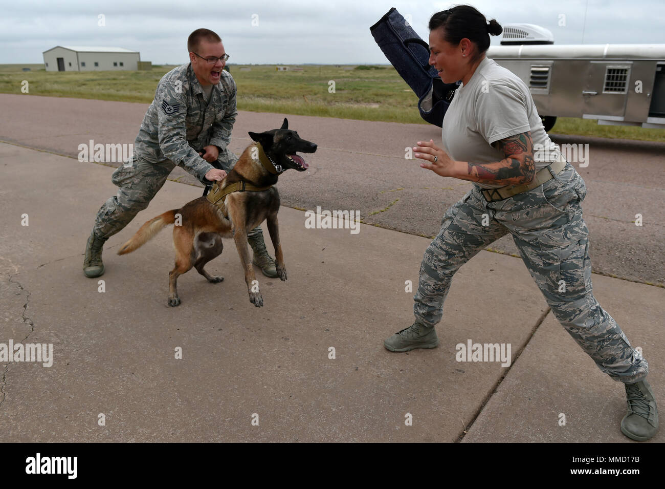 U.S. Air Force Staff Sgt. Cory Stoudemayer, 97th Security Forces ...