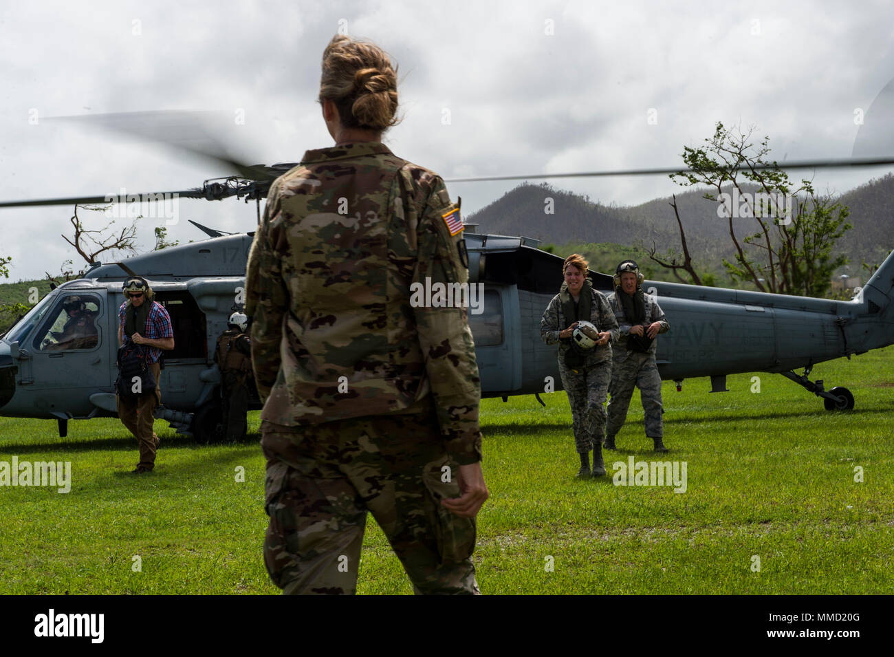 General Lori Robinson, U.S. Northern Command Commander, is met by U.S ...
