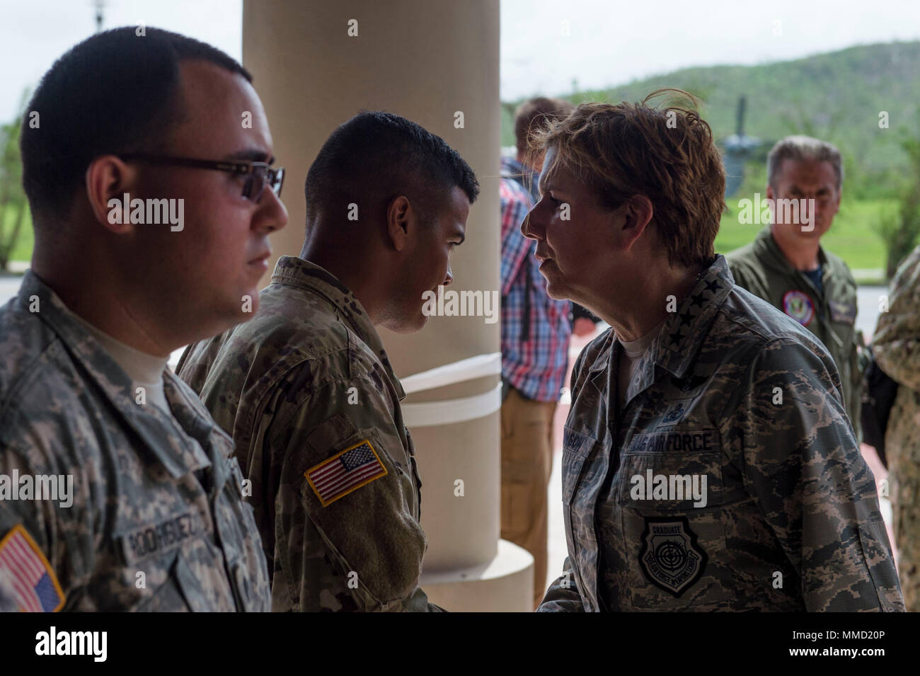 General Lori Robinson, U.S. Northern Command Commander, meets with ...