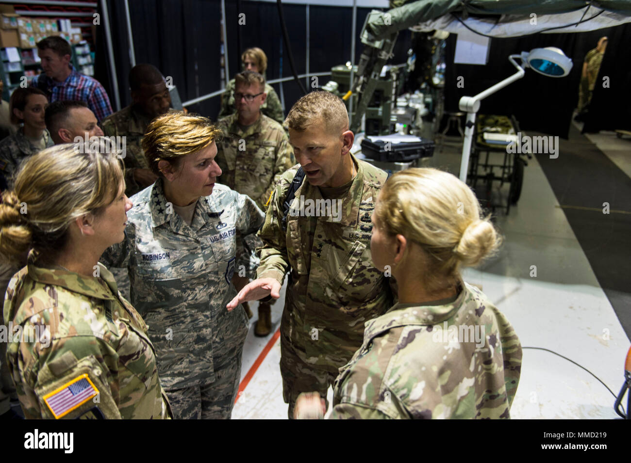 Gen. Lori Robinson, U.S. Northern Command Commander and Lt. Gen. Jeff ...