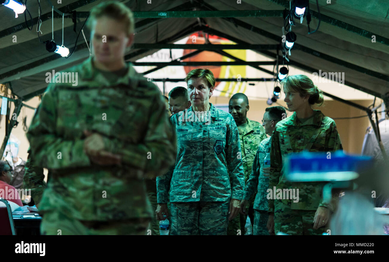 Gen. Lori Robinson, U.S. Northern Command Commander and Lt. Gen. Jeff ...