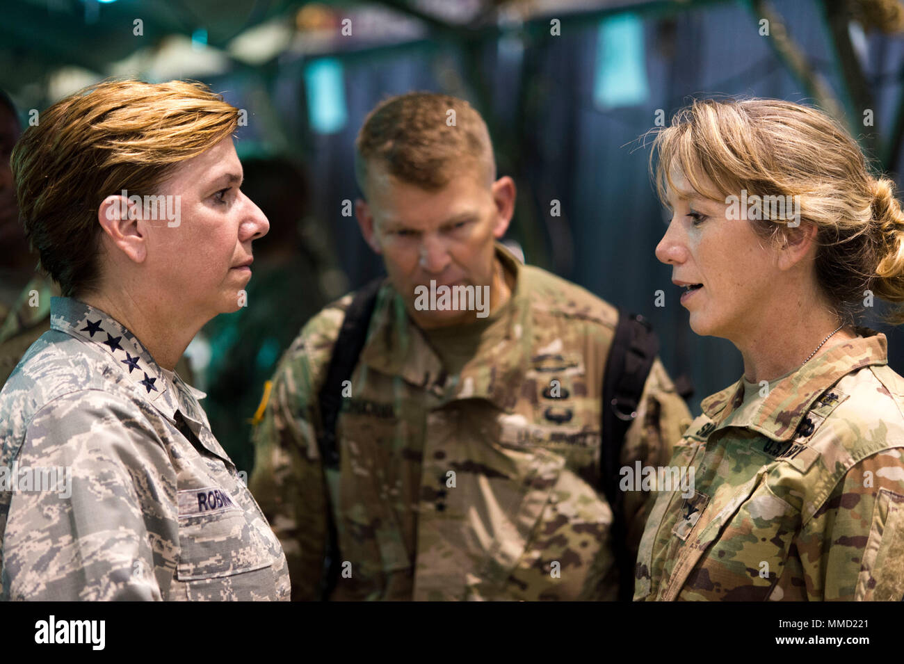 Gen. Lori Robinson, U.S. Northern Command Commander and Lt. Gen. Jeff ...
