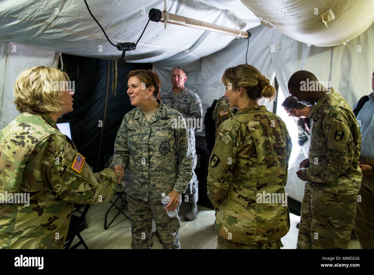 Gen. Lori Robinson, U.S. Northern Command Commander and Lt. Gen. Jeff ...
