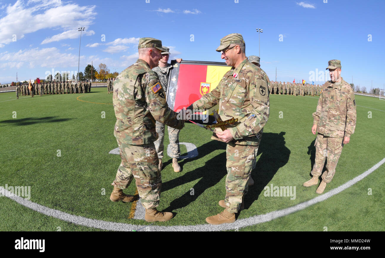 Soldiers of Colorado Army National Guard's 169th Field Artillery ...