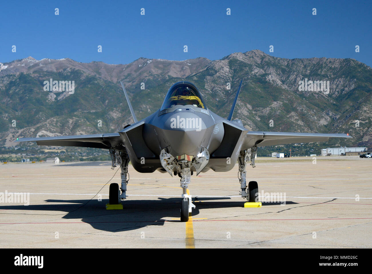 Lt. Col. Yosef Morris, 4th Fighter Squadron commander, arrives from the ...