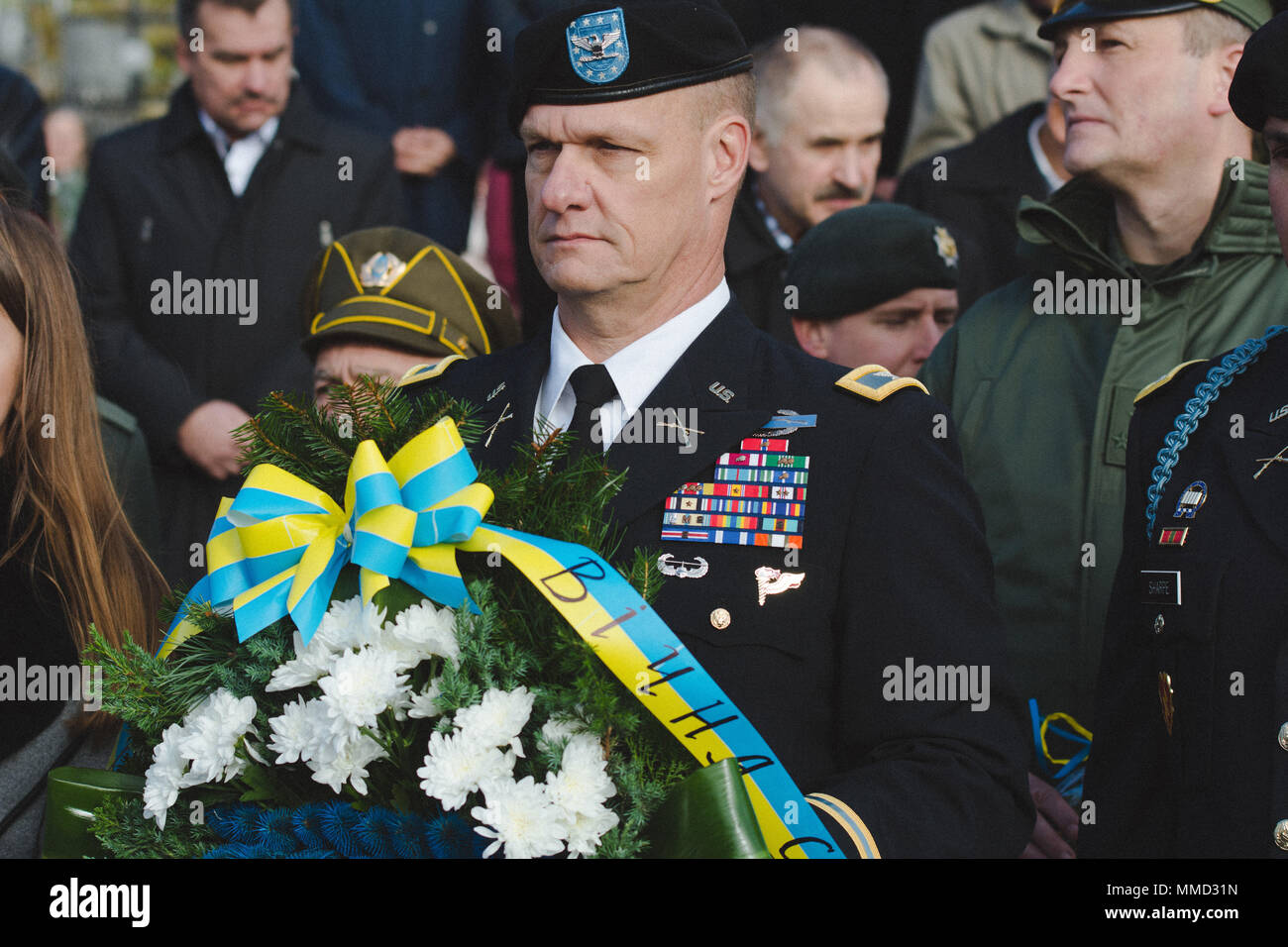 Col. Charles Booze, chief of staff of the Joint Multinational Training ...